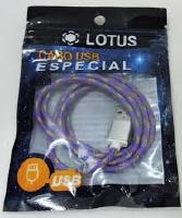 CABO USB V8 MICRO USB LOTUS 1M - Datacillcom Informática