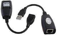 EXTENSOR USB VIA RJ45 45 METROS - Datacillcom Informática