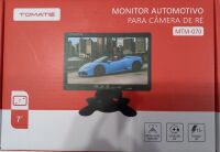 MONITOR AUTOMOTIVO PORTATIL PARA CAMERA DE RÉ 12V 7 POLEGADAS TOMATE ...