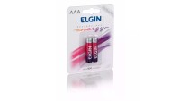 PILHA RECARREGAVEL AAA ELGIN 1000MAH C/2 - Datacillcom Informática