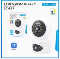 CAMERA IP GIRATORIA INTERNA LENTE DUPLA FULL HD 360 IT BLUE SC B 29 - Datacillcom Informática